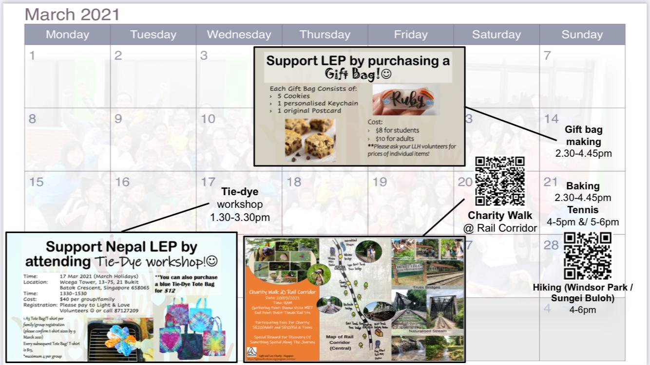 Support our Nepal Living Enhancement Program (LEP)! - Singapore - Light ...